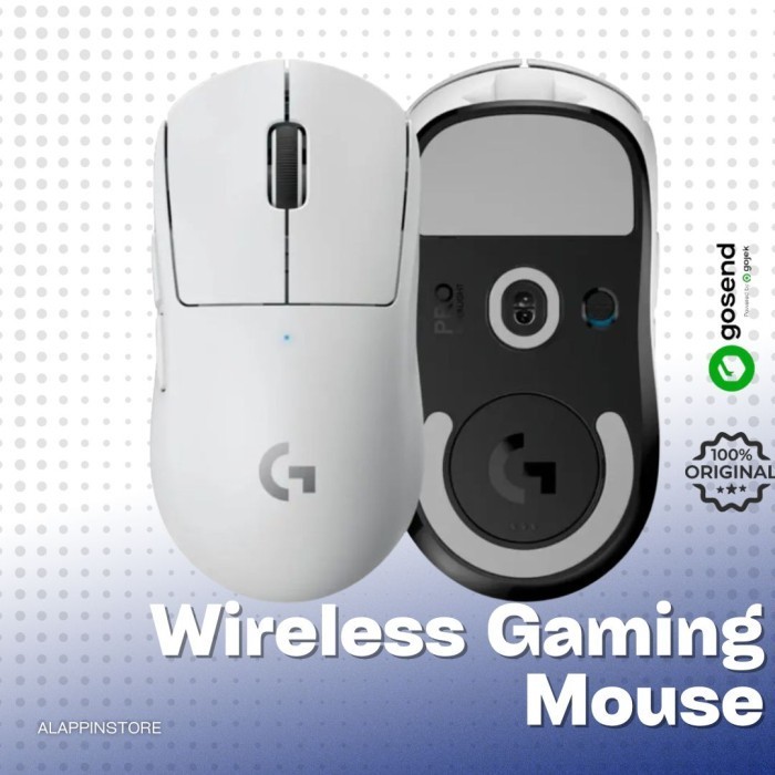 Jual Logitech G PRO X SUPERLIGHT Wireless Gaming Mouse - White | Shopee ...