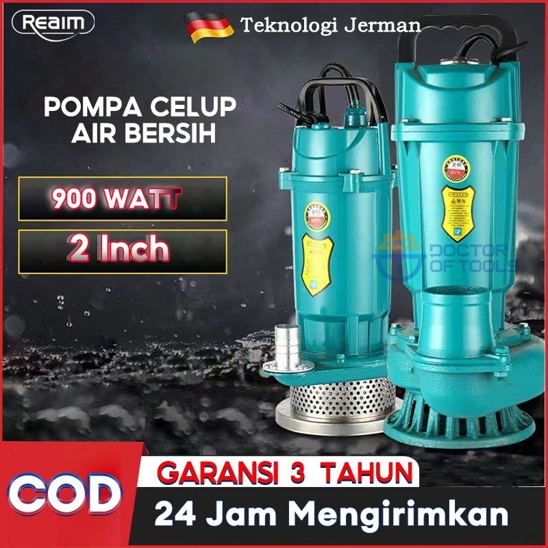 Jual CUCI GUDANG Pompa Celup Air Bersih Wasser 370W/750W/1100W ...