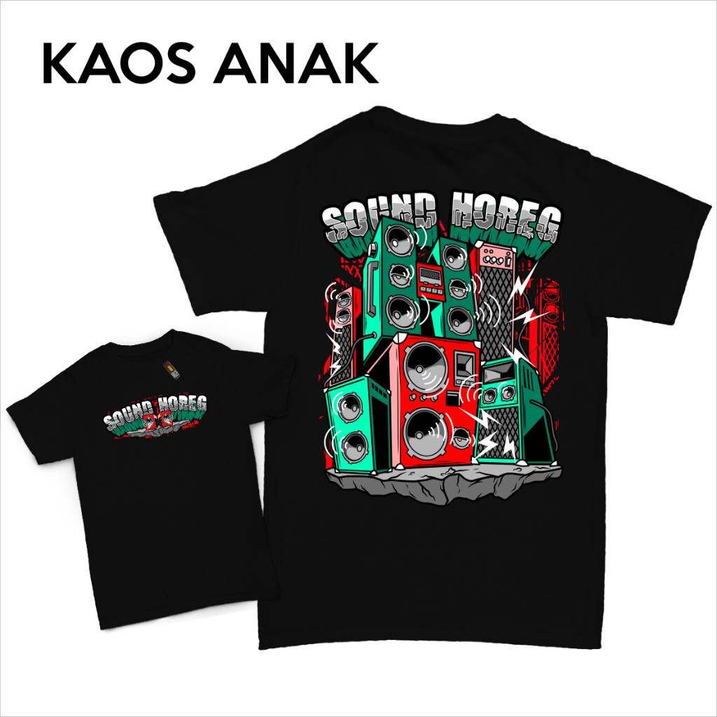 Jual KAOS ANAK SOUND HOREG HIJAU KAOS SOUND SYSTEM DISTRO | SOUND BALAP ...