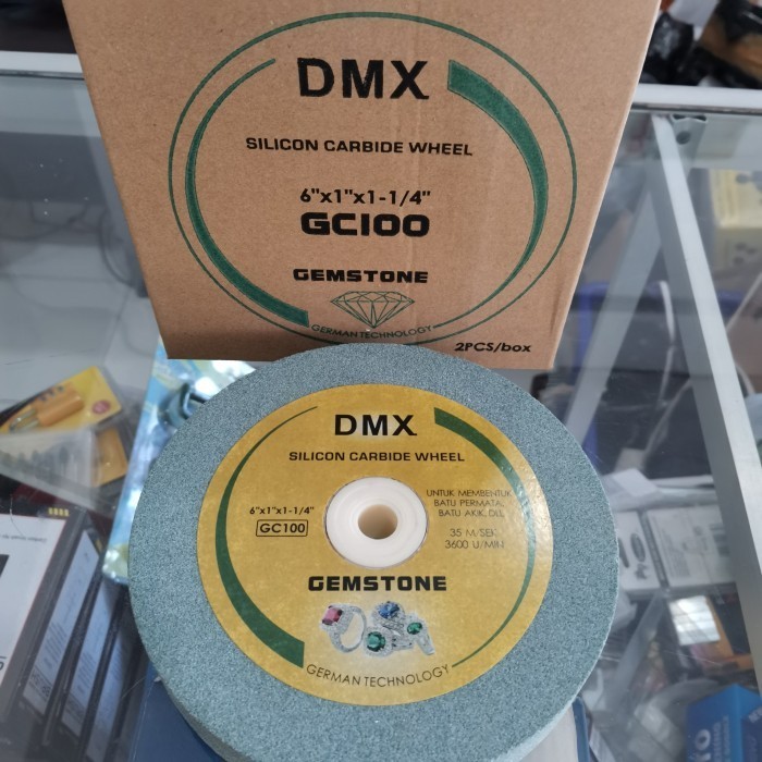 Jual BATU GERINDA DUDUK 6" DMX SILICONE CARBIDE WHEEL 6 INCH BATU ASAH ...