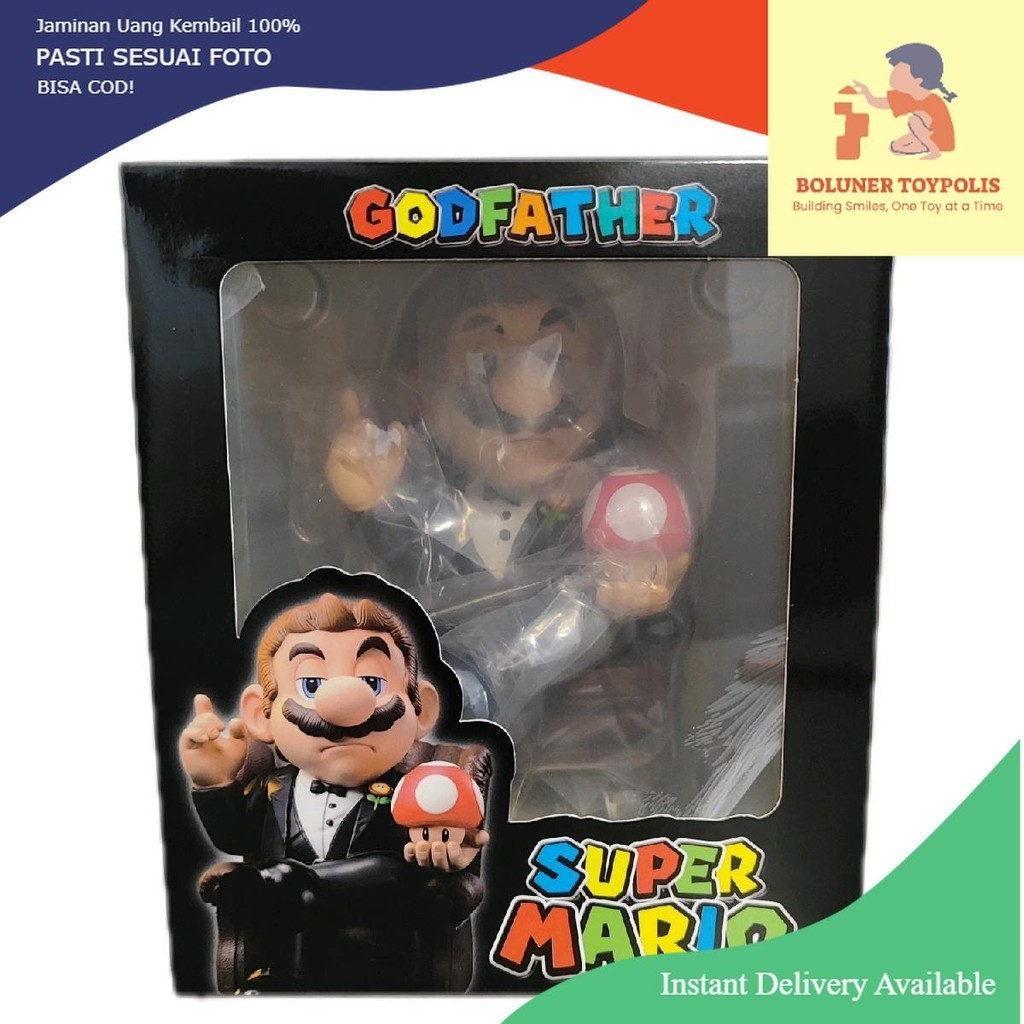 Jual Figure Super Mario God Father Mafia Suit James Bond 007 ACTION ...