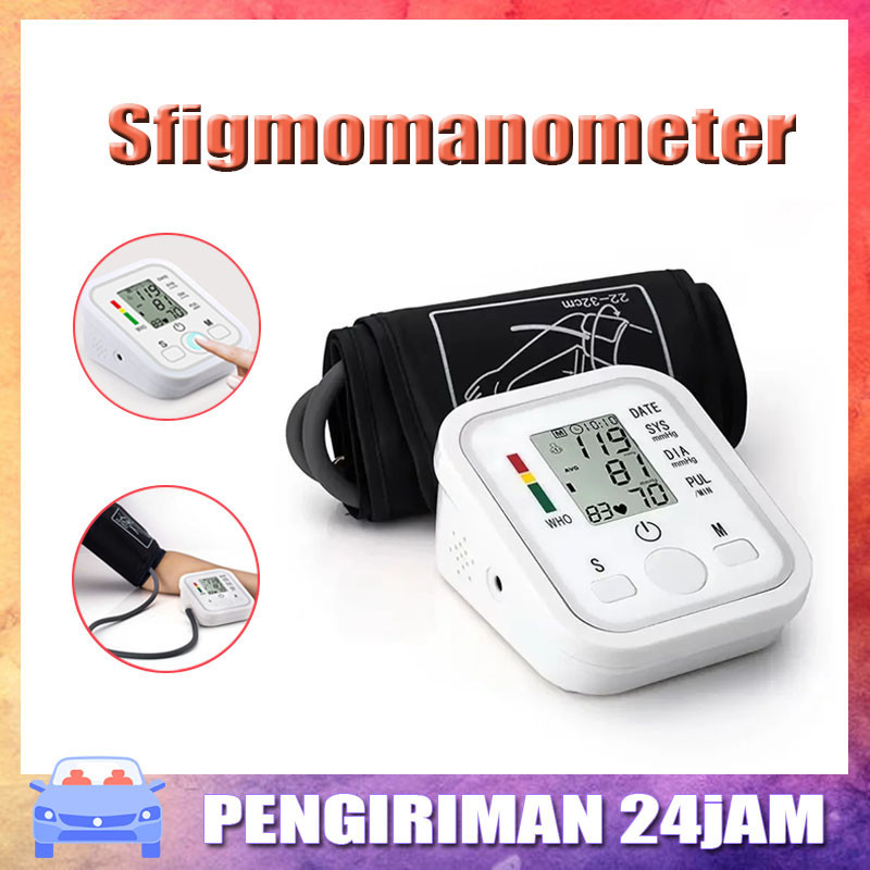 Jual Tensimeter Digital Alat Tensi Darah Pengukur Tekanan Darah Blood ...