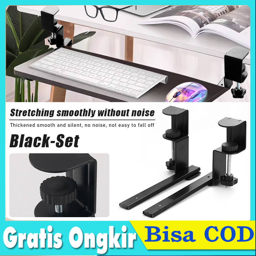 Jual Bracket Meja Perpanjangan Bisa Lipat Desk Extension Board ...