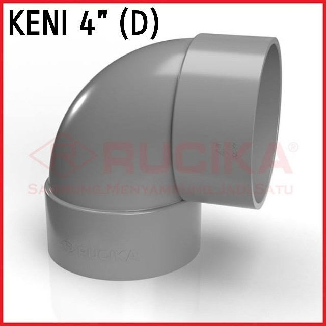 Jual Keni 4" inch D RUCIKA Elbow Knee Kenie L Knie 4 inch | Shopee ...
