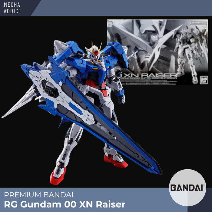 Jual RG Gundam 00 Double OO XN Raiser P Bandai Original | Shopee Indonesia