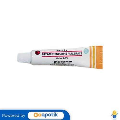 Jual Betamethasone Valerate Bernofarm 1% Cream 5 Gram Tube | Shopee ...