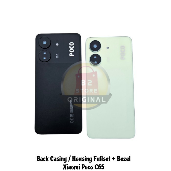 Jual Housing Backdoor Fullset + Bezel Back Casing Kesing Xiaomi Poco ...