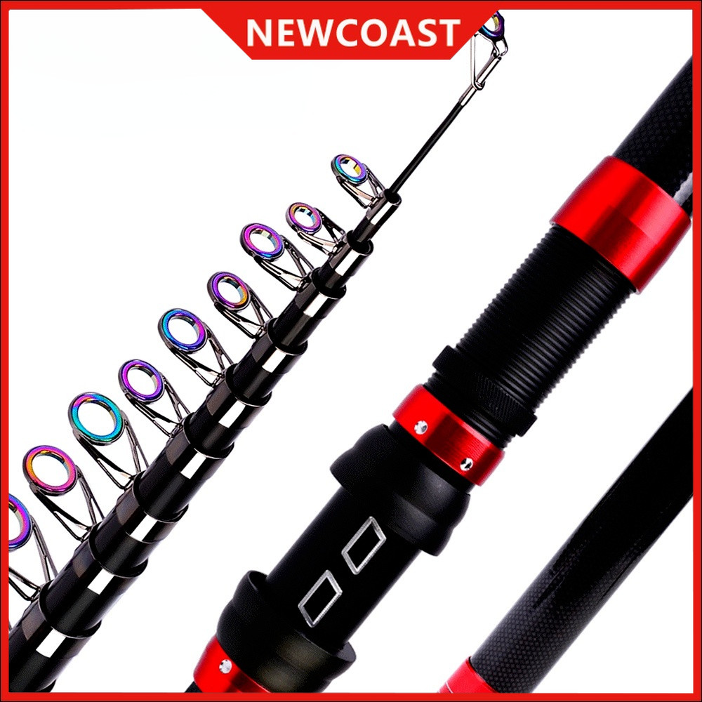 Jual PROBEROS Fishing Rod 1.8m 2.1m 2.4m 2.7m 3m 3.6m Joran Pancing Portable Telescopic Spinning ...