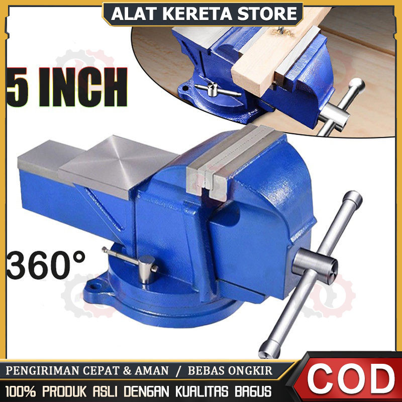 Jual Catok Clamp 5'' / catok paron / Ragum Klem / Catok Meja / Bench ...