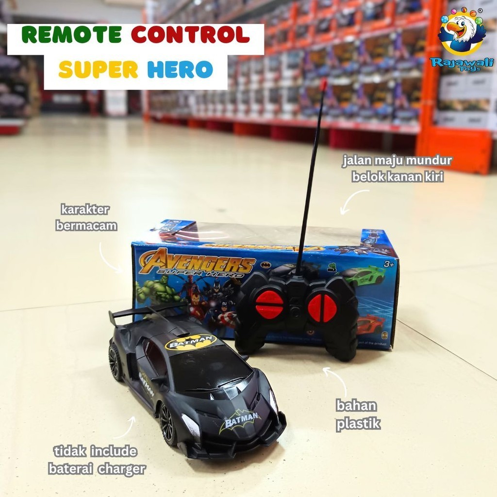 Jual REMOTE CONTROL SUPER HERO SC24/MAINAN ANAK REMOTE CONTROL | Shopee ...