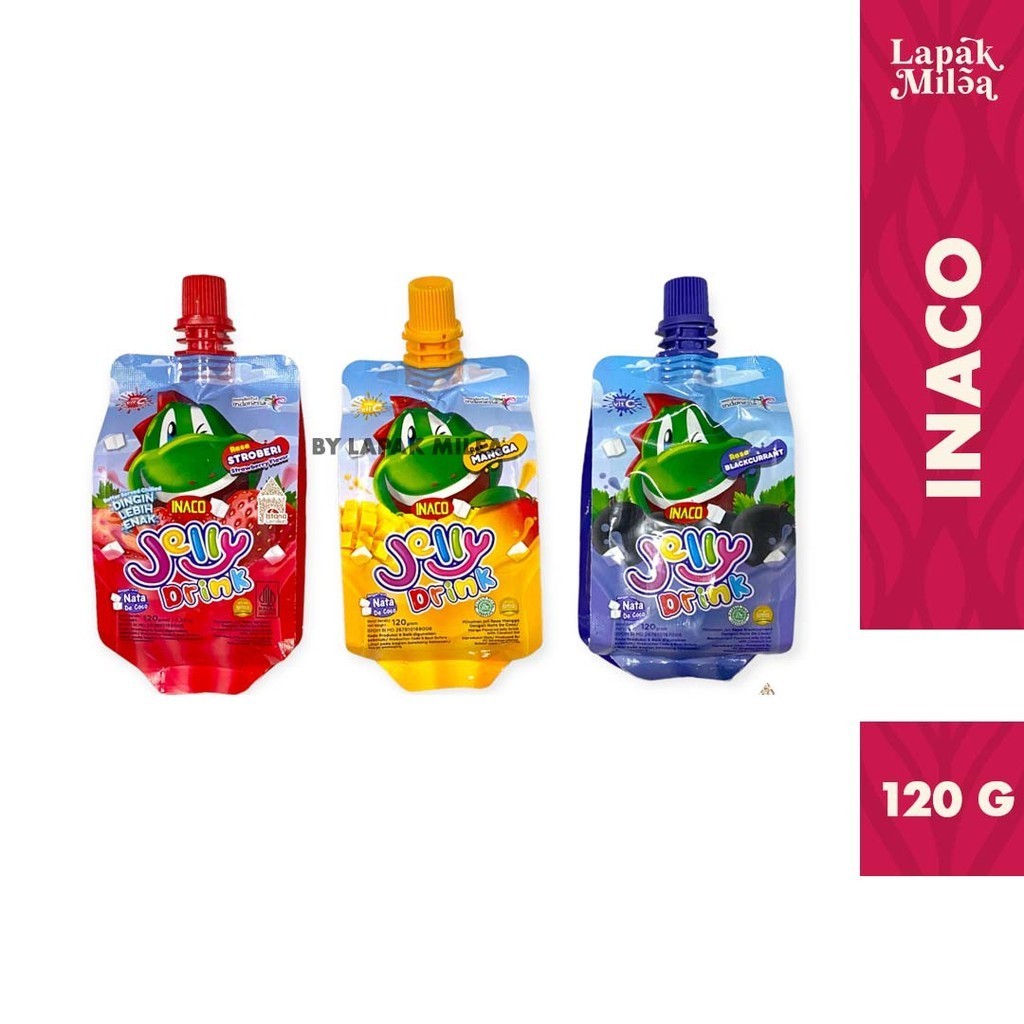 Jual INACO - Inaco Jelly Drink 120gr x 5 Rasa Buah | Shopee Indonesia