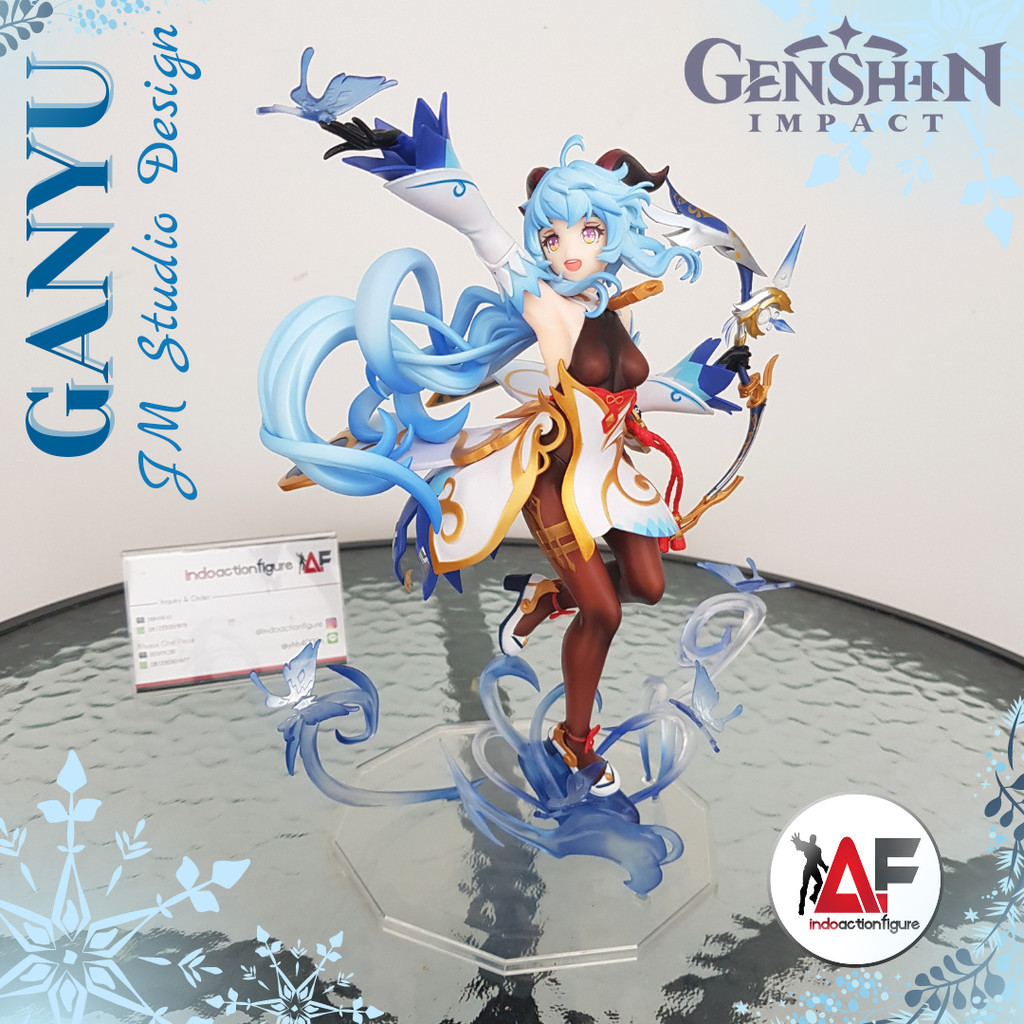 Jual Statue Genshin Impact Gan Yu Ganyu Bow Version design recast ...