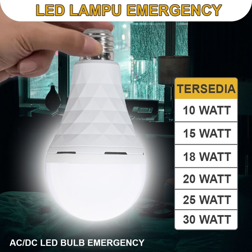 Jual Lampu Emergency Led Bulb Magic Lampu Darurat Super Murah 9Watt / 12Watt / 18Watt | Shopee ...