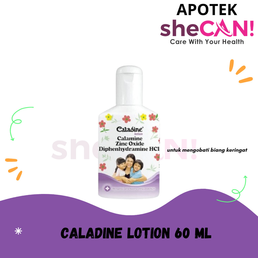 Jual Caladine Lotion // untuk Mengatasi Gatal pada Kulit Bayi (60 ml) | Shopee Indonesia