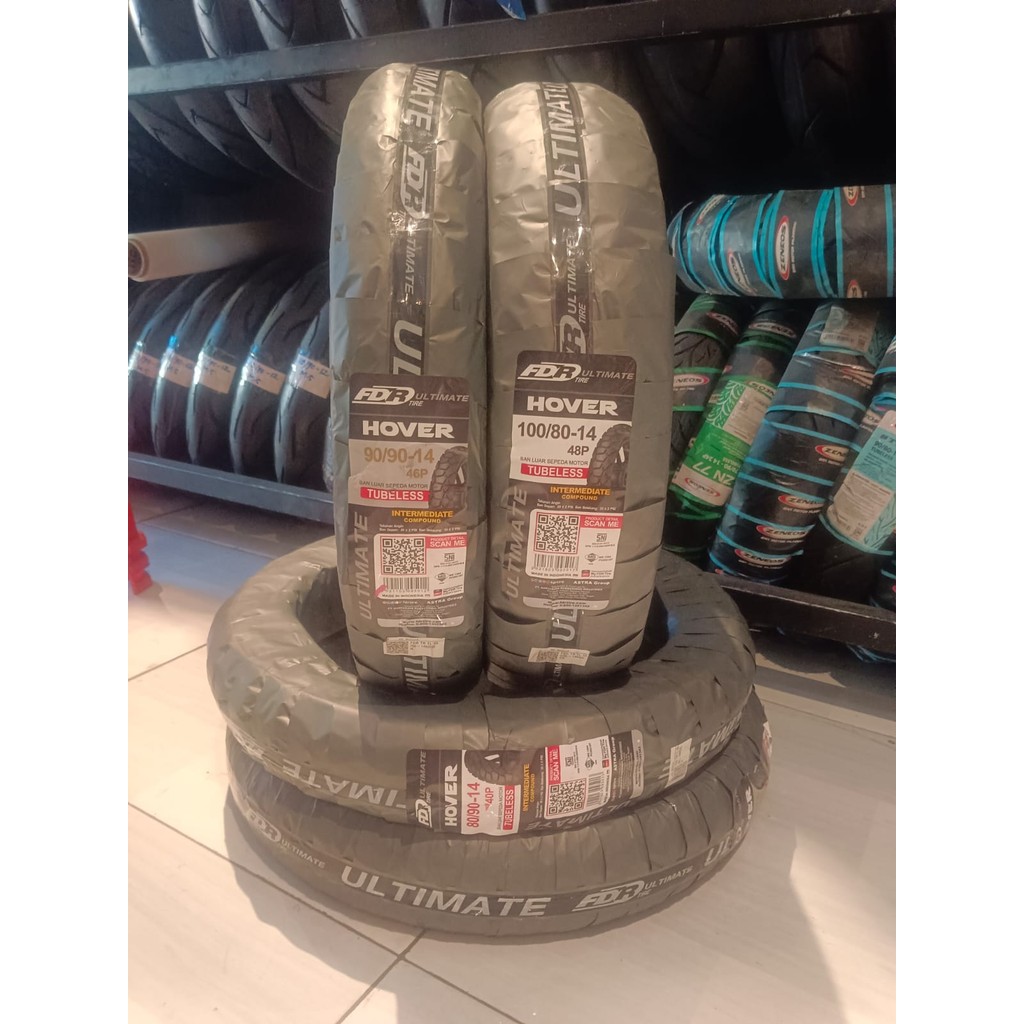 Jual BAN TUBELES FDR TYPE HOVER RING 14 BAN TUBLES BAN MOTOR MATIC ...