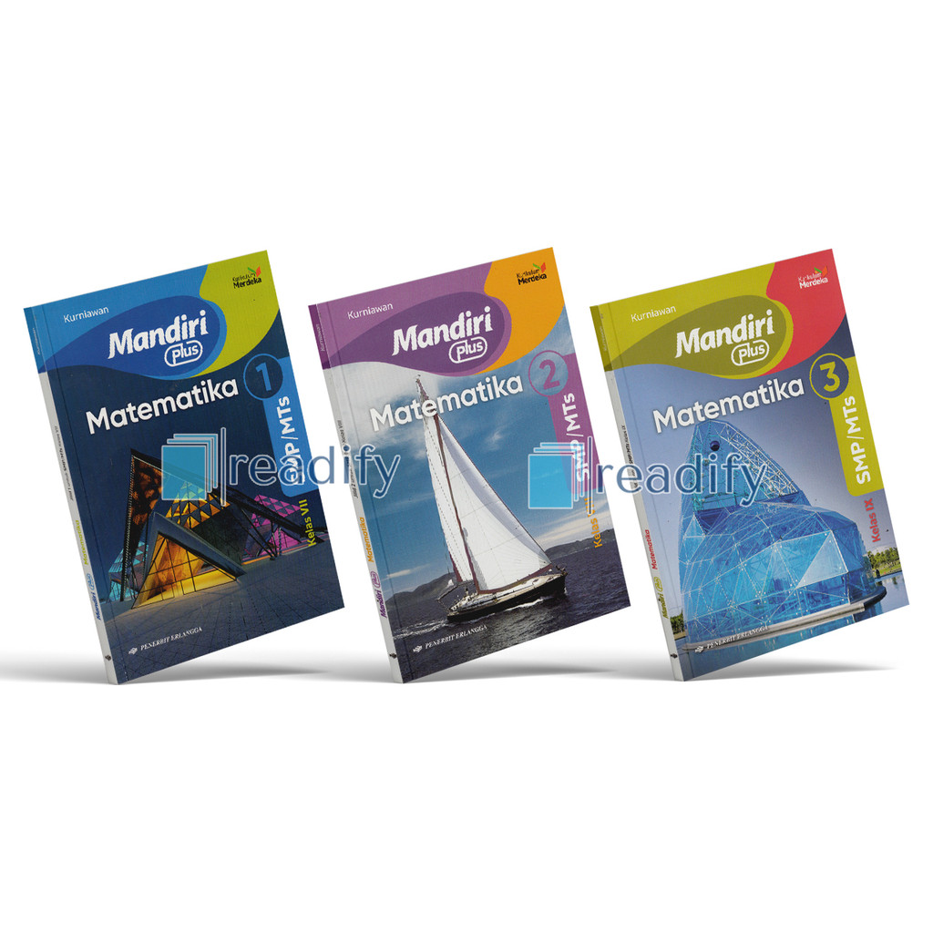 Jual Mandiri Plus Matematika Kelas 7 8 9 SMP/MTs Erlangga Kurikulum Merdeka Revisi Terbaru ...