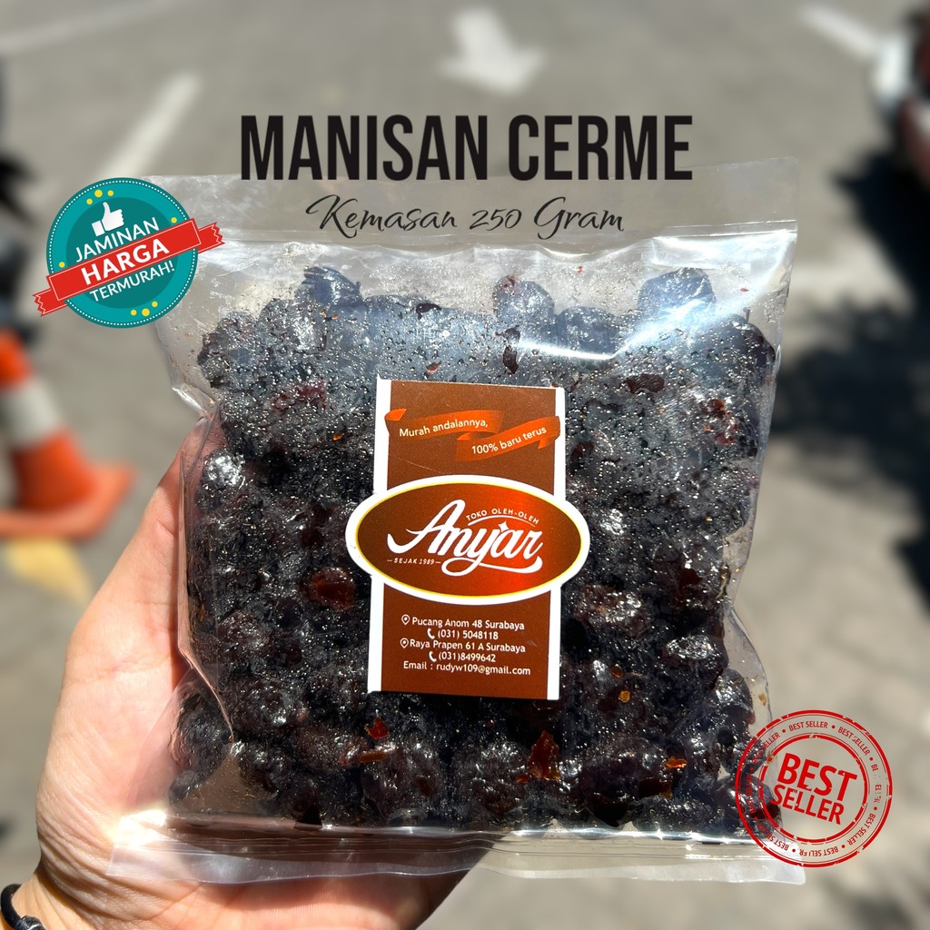 Jual Manisan Cermai Super | Asinan Cermai Super 100-250gr Siap Makan ...