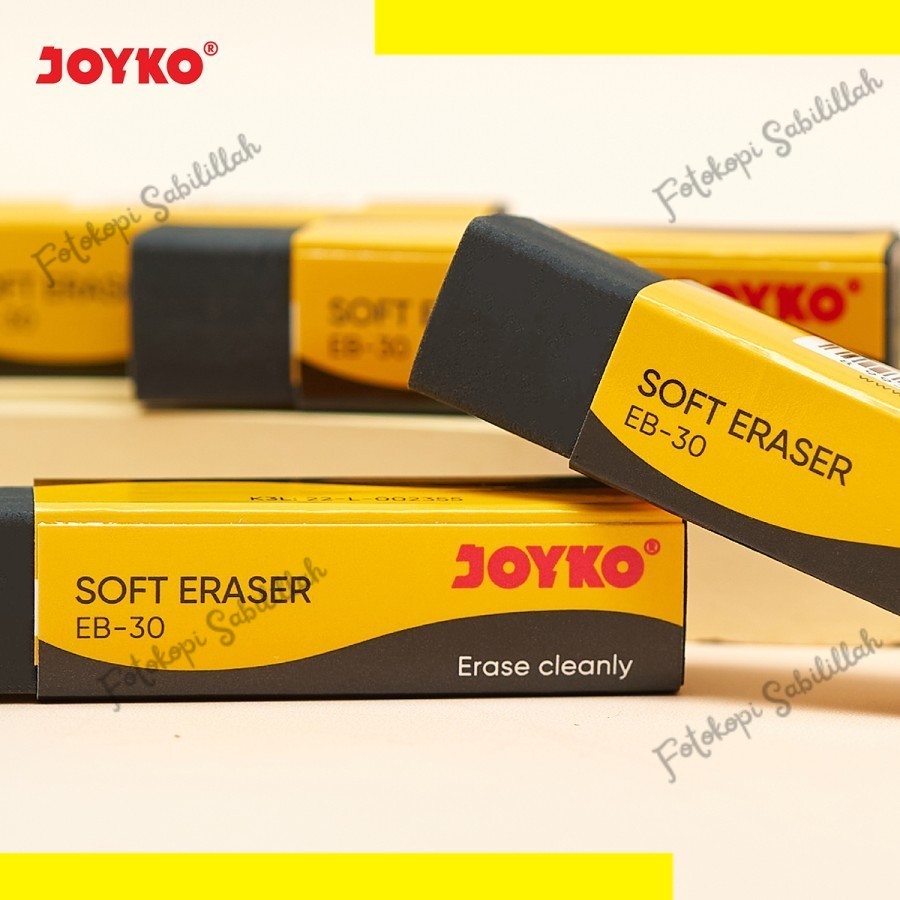 Jual Penghapus Joyko Tanggung EB30 / Eraser Joyko EB30 / Setip Joyko EB30 (pcs) | Shopee Indonesia