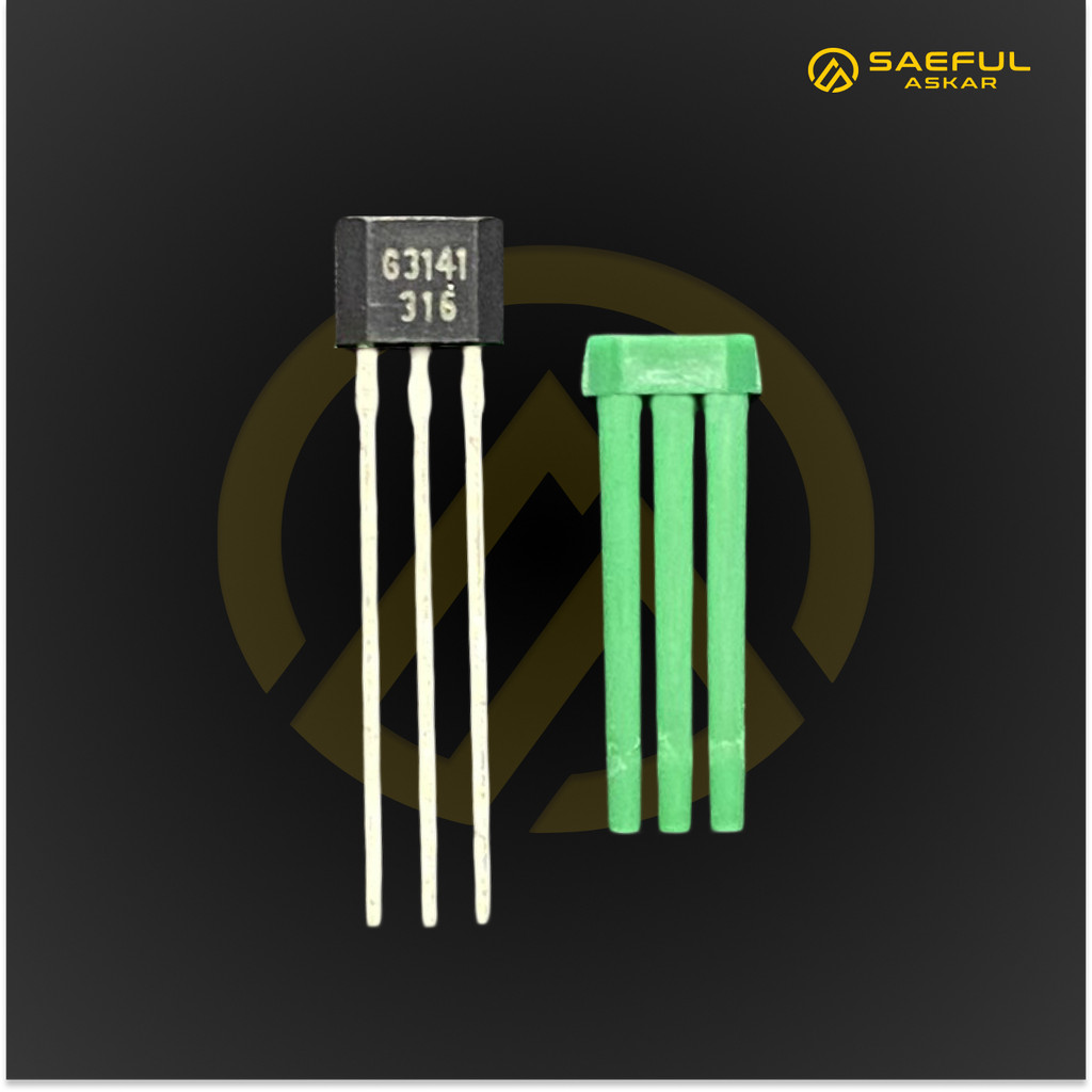 Jual Transistor Hall Effect Sensor Magnetic Dinamo BLDC G3141/TO-92S Sepeda Listrik Motor ...