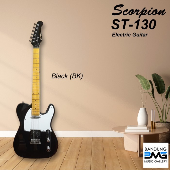 Jual Scorpion ST130 Deluxe Series Gitar Elektrik Original / ST 130 Guitar Electric | Shopee ...