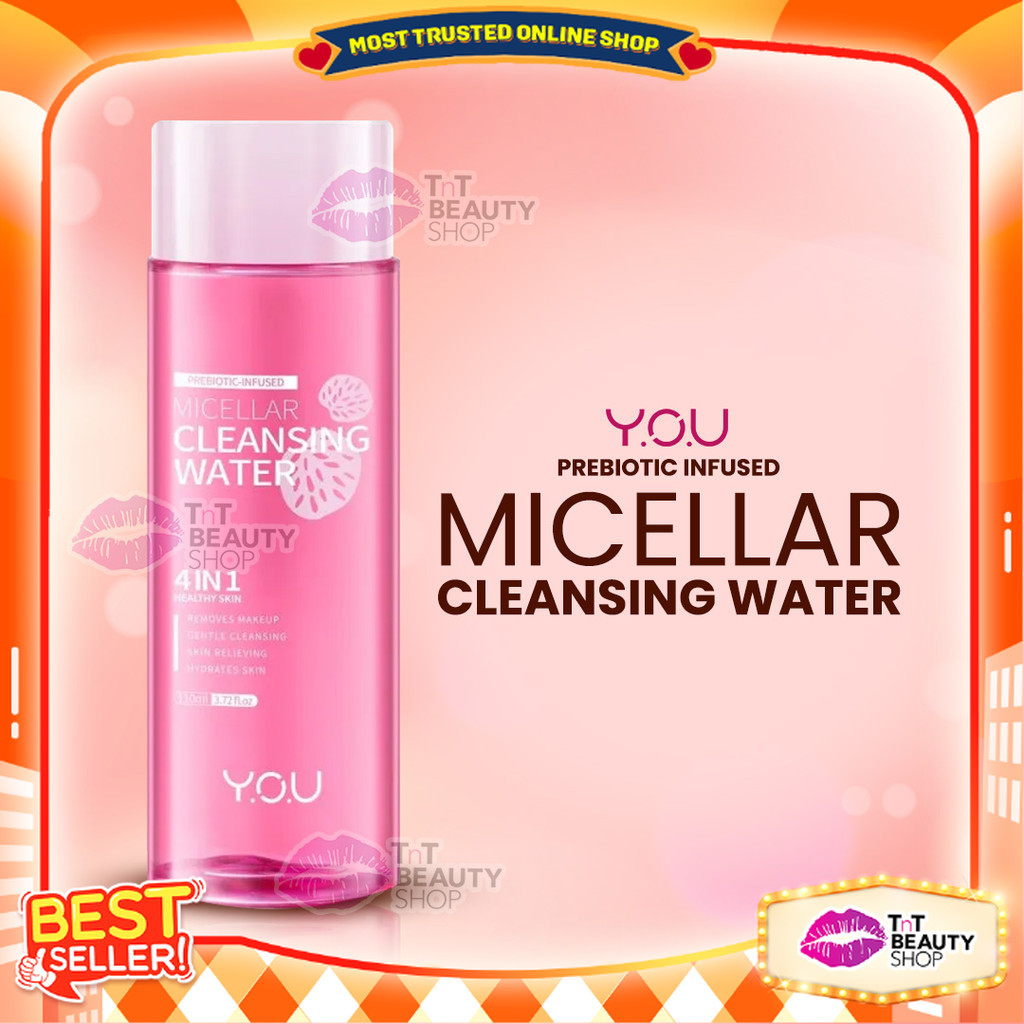 Jual Y.O.U Prebiotic Infused Micellar Cleansing Water 4 In 1 50ml ...