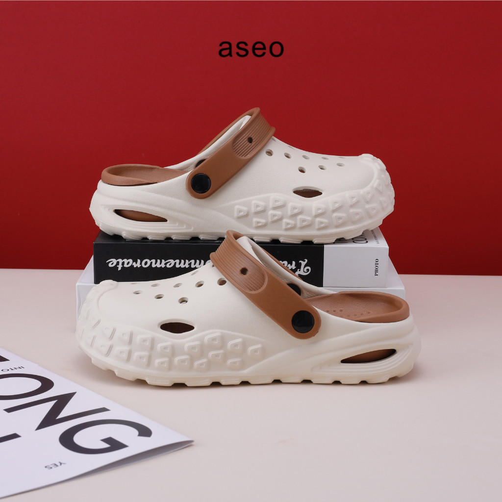 Jual Aseo Sandal Pria Wanita Sendal Clog EVA Kodok Terlaris Favorit ...