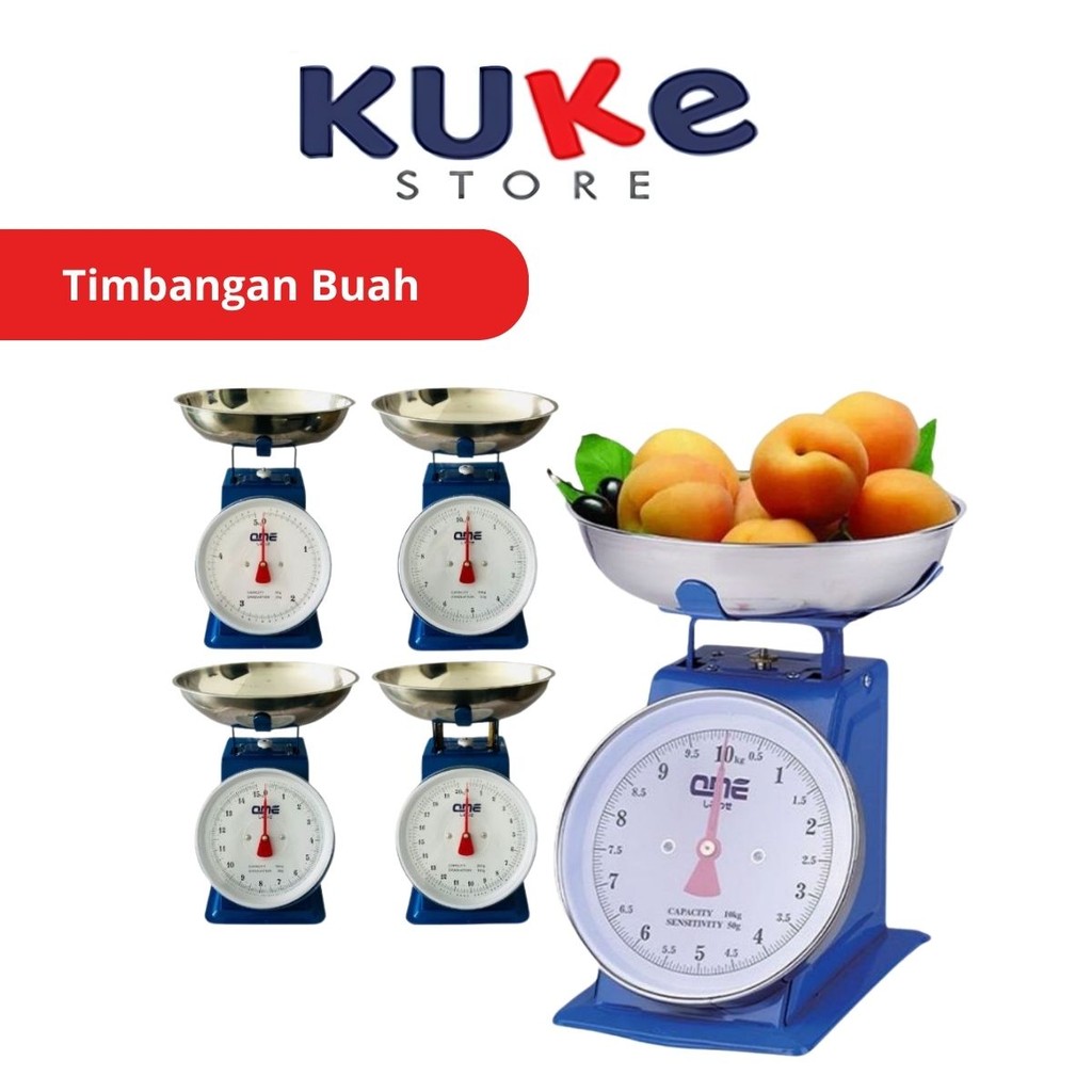 Jual Timbangan Jarum Analog 5 10 15 20 Kg Dengan Mangkok / Kitchen Scale Alat Timbang Berat ...