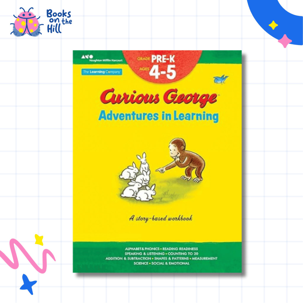 Jual Curious George Adventure Learning Pre K | Shopee Indonesia