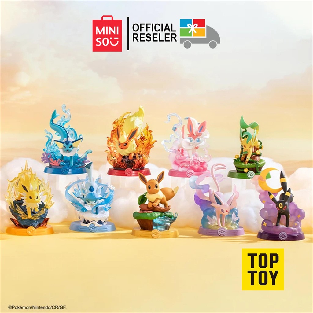 Jual MINISO x TOP TOY Collection Blind Box Pokemon Series | Shopee ...