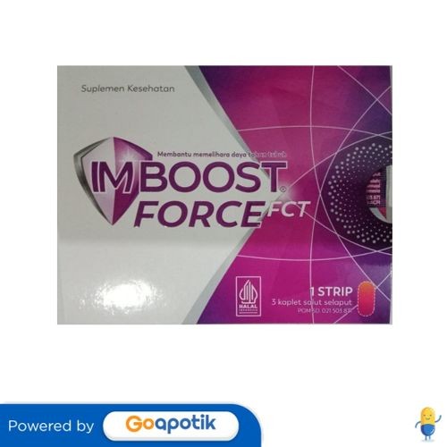 Jual Imboost Force Fct Strip 3 Kaplet | Shopee Indonesia