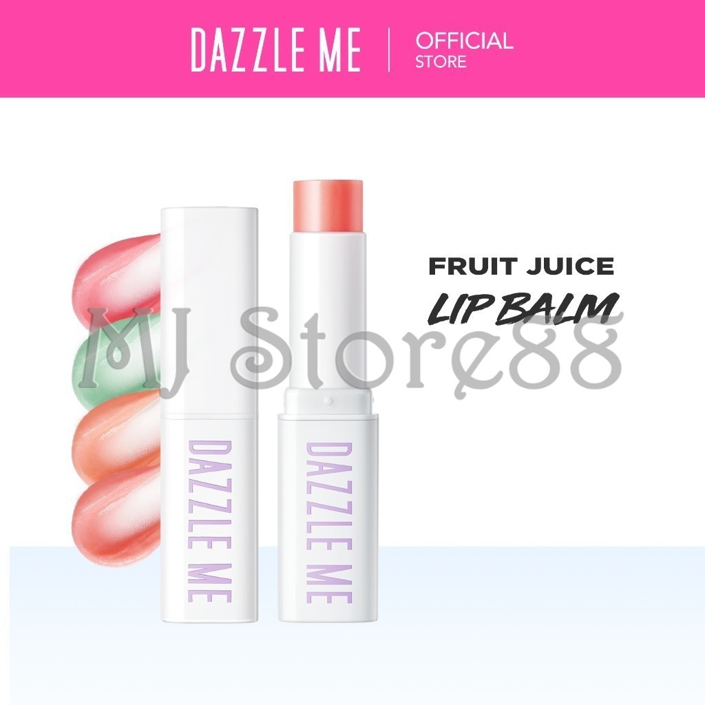 Jual DAZZLE ME Fruit Justice Lip Balm | Moisturizing Lip Care pH Color ...