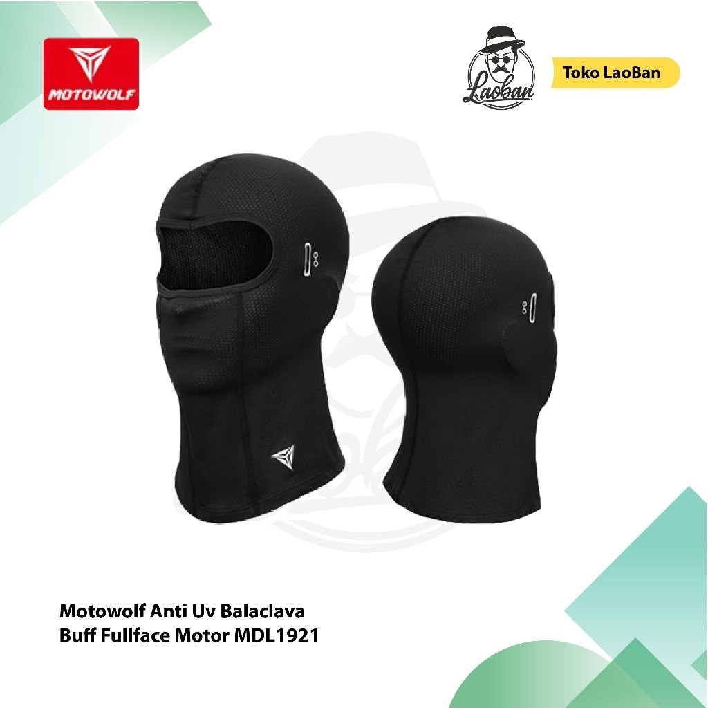 Jual Balaclava Motor Motowolf MDL1921 -Masker Breathable Premium ...