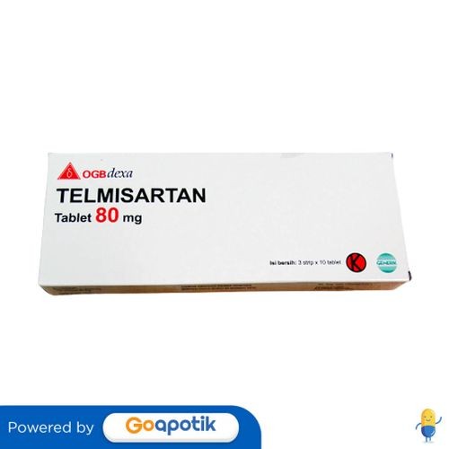 Jual Telmisartan Ogb Dexa Medica 80 Mg Box 30 Tablet / Hipertensi ...