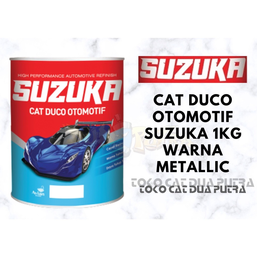 Jual Suzuka Cat Duco Otomotif 1 Kg Warna Metallic | Shopee Indonesia