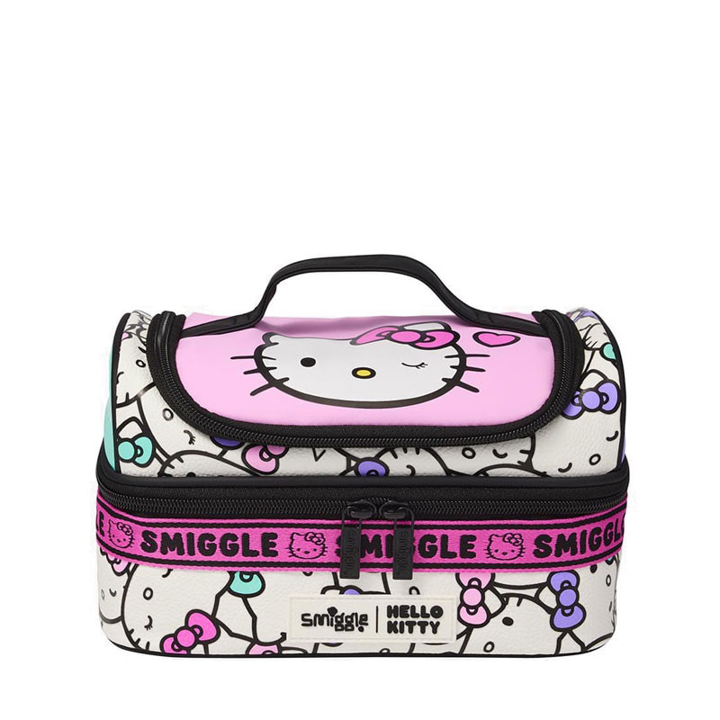 Jual Smiggle Hello Kitty Double Decker Lunchbox - IGL455997MIX | Shopee ...