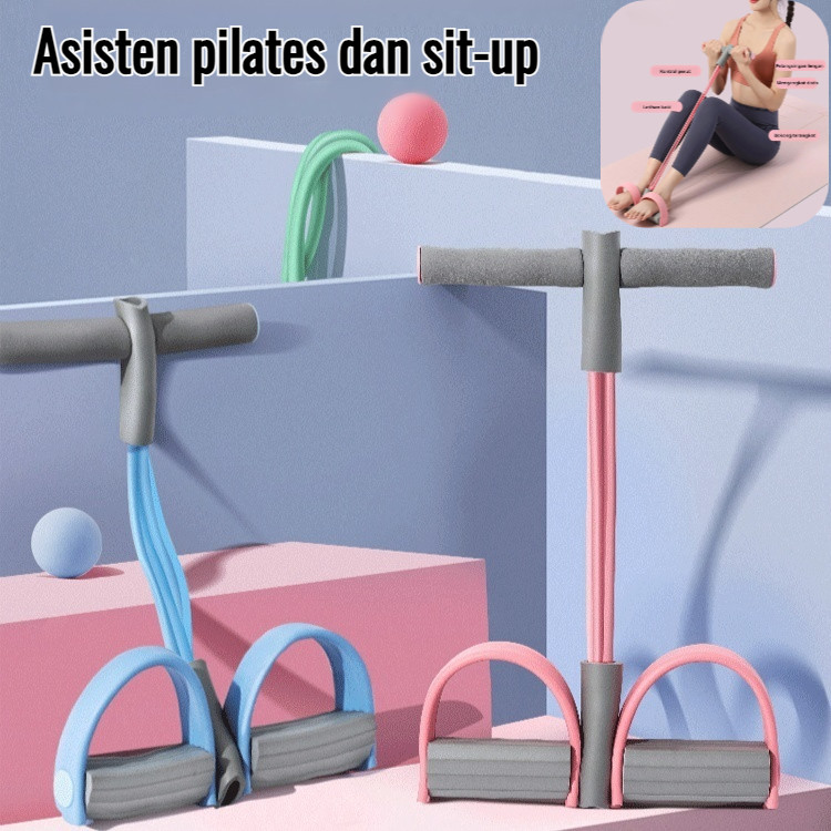 Jual ⚡Kirim Dalam 24 Jam⚡Pilates and Sit-ups Assistant Stirrup Puller ...