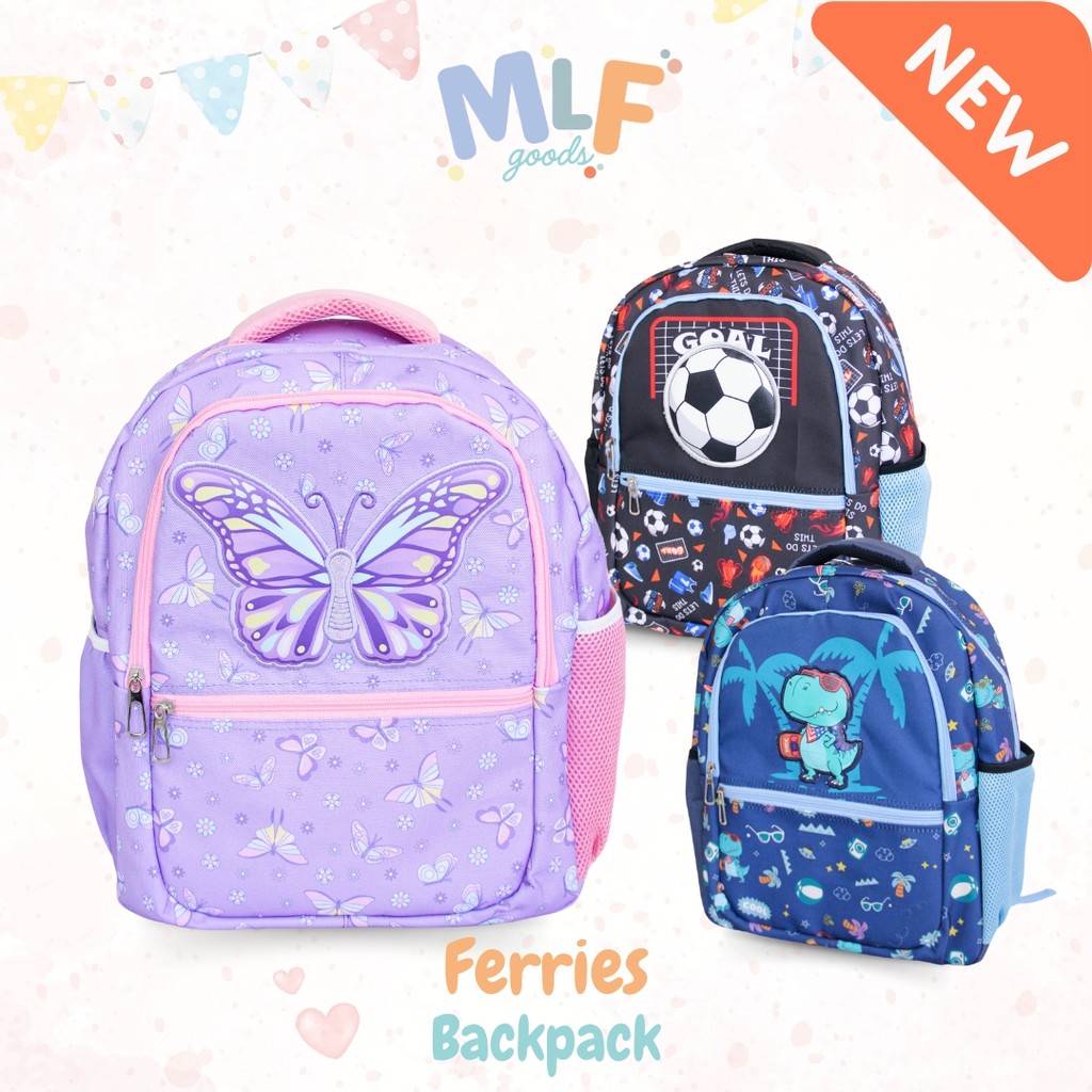 Jual MLF Goods - Ferries Backpack Tas Ransel Anak | Shopee Indonesia
