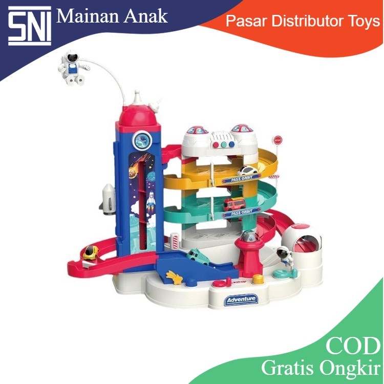 Jual Mainan Anak 28PCS PASS ADVENTURE ROCKET SPACE 6302 Mainan Bangunan ...