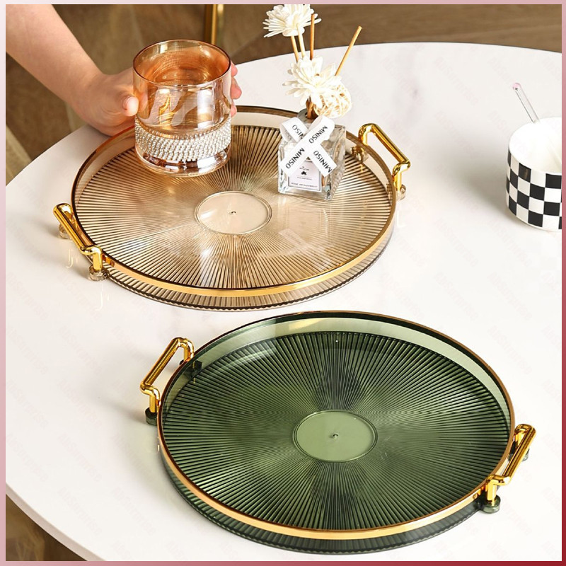 Jual Nordic Luxuryb Tray 30cm/ Aesthetic Tray Nampan/Nampan Aesthetic ...