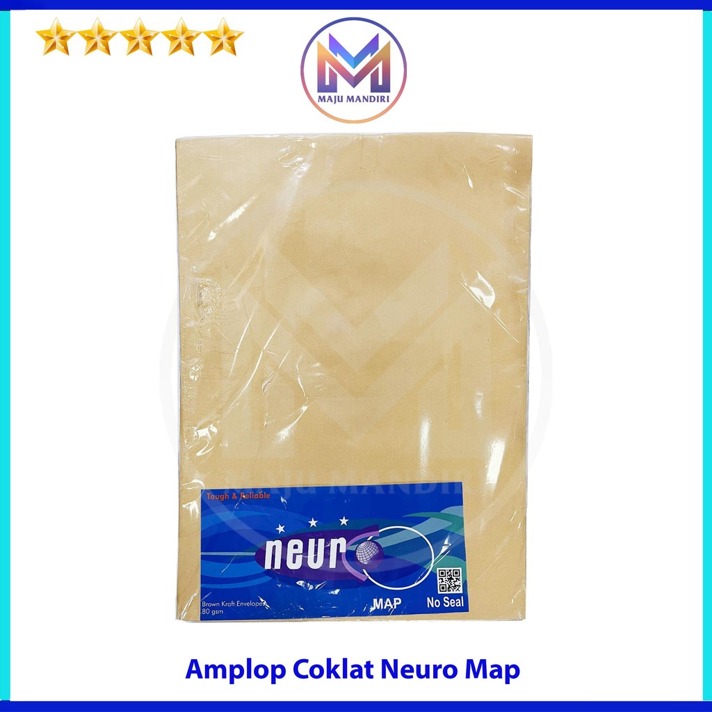 Jual Amplop Coklat Neuro Map Polos Berkas Dokumen 28 x 37cm | Shopee ...