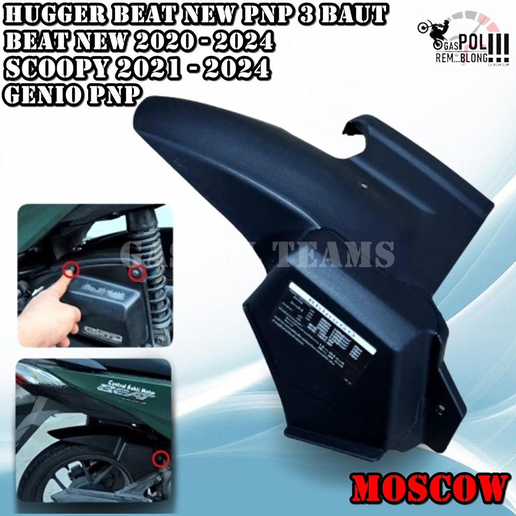Jual HAGER BEAT NEW 3 BAUT DELUXE STREET SCOOPY GENIO ABS CBS HUGER ...