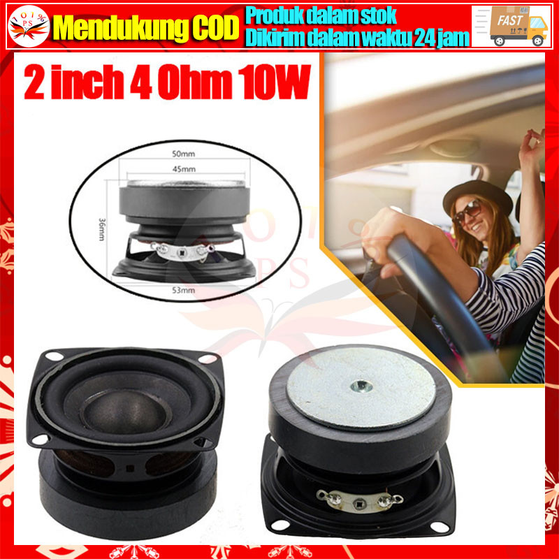 Jual HIFI Mini Audio Speaker 2 Inch Subwoofer Bass 4 Ohm 10 Wat High ...