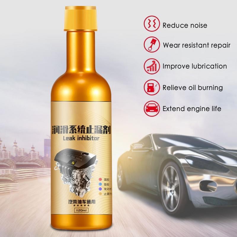 Jual Leak Proof Engine Oil Additive 120ml Lubrication Motor Oil ...