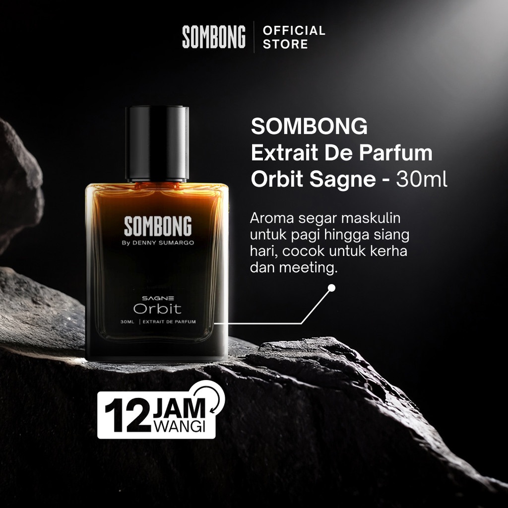 Jual SOMBONG Extrait De Parfum Orbit Sagne - 30ml | Shopee Indonesia