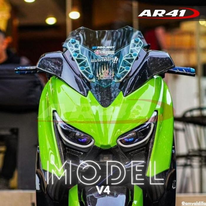 Jual WINDSHIELD XMAX OLD MODEL V4 SPORTY. VISOR XMAX OLD V4 SPORTY ...
