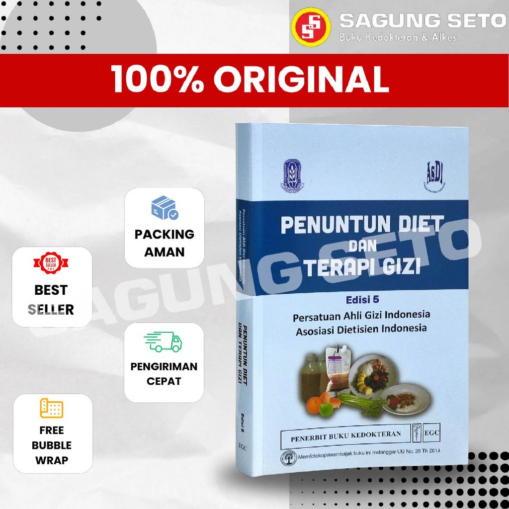 Jual BUKU PENUNTUN DIET DAN TERAPI GIZI EDISI 5 - SUHARYATI | Shopee ...