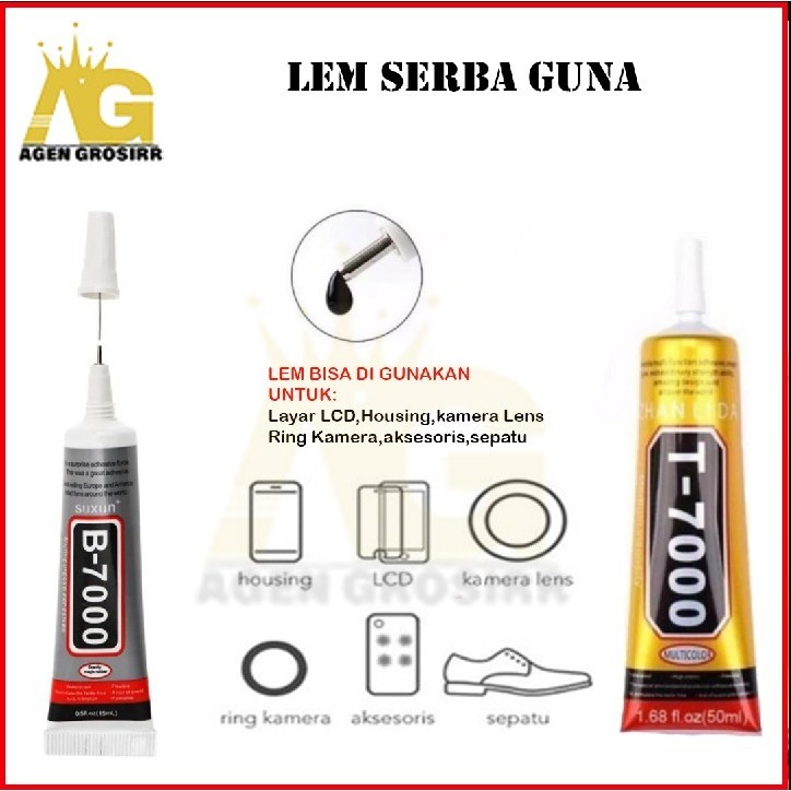 Jual AG- LEM LCD LEM TC LEM LCD 1SET LCD TIPE B7000 BENING DAN T7000 ...