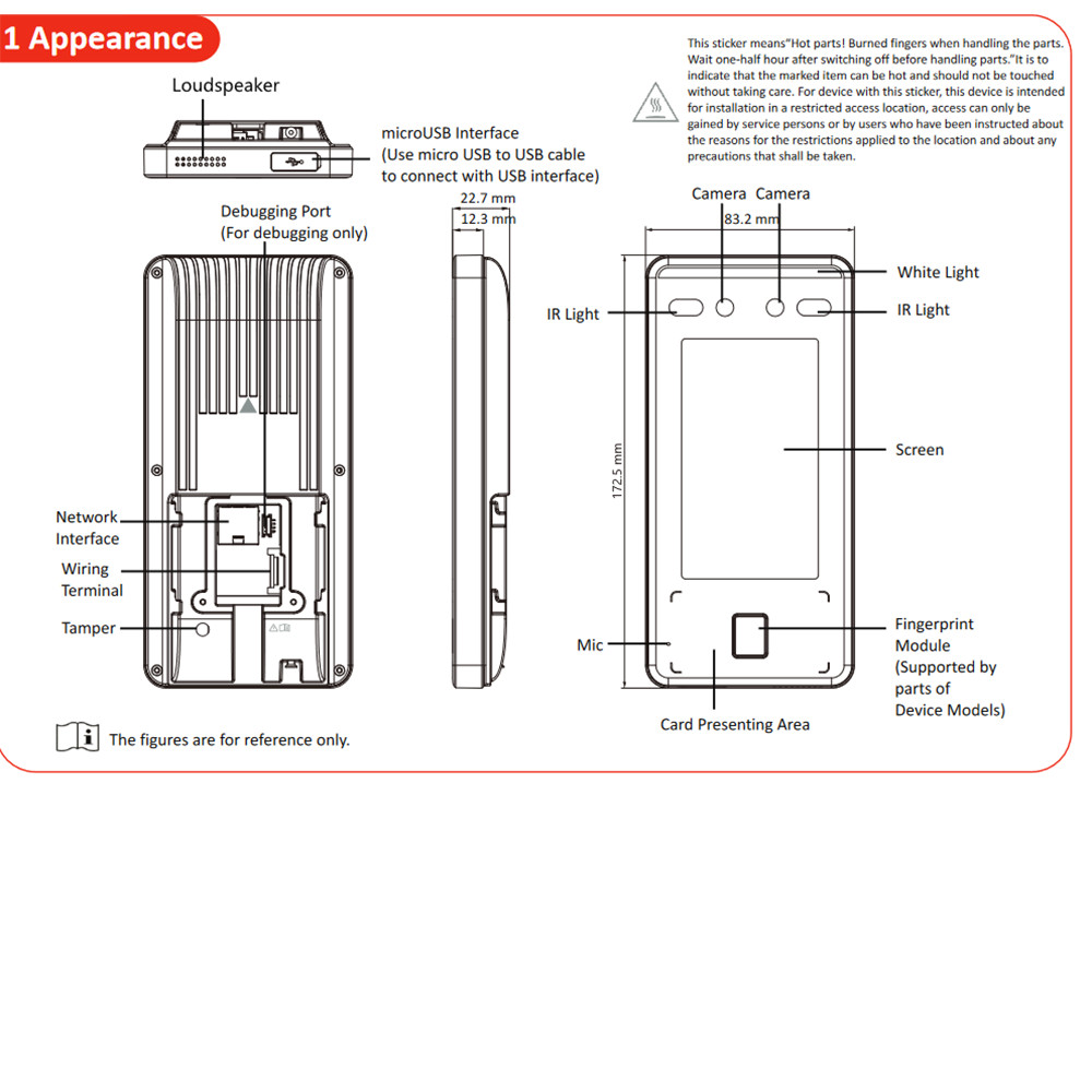 Jual HIKVISION DS-K1T341CMW 2MP WIFI TOUCHSCREEN FACE & MIFARE ACCESS CONTROL | Shopee Indonesia
