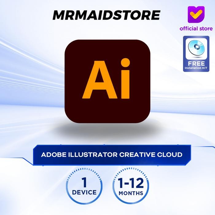 Jual Adobe Illustrator Creative Cloud - 100GB Cloud Storage - 1 to 12 ...
