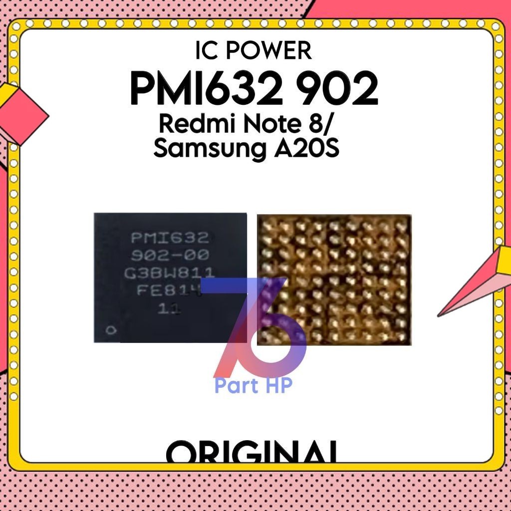 Jual ORIGINAL NEW IC Power PMI632-902-00 / Pmi 632-902-00 / PMI 632 902 00 Untuk Realme 5 / C17 ...